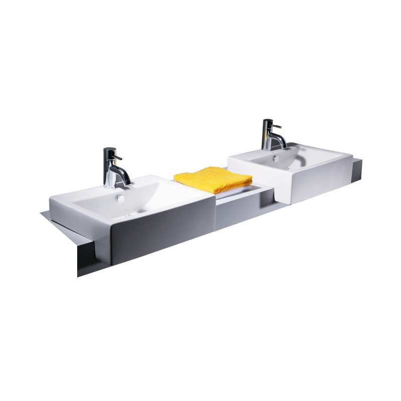 Bravat Semi-recessed Basin - Superior Home